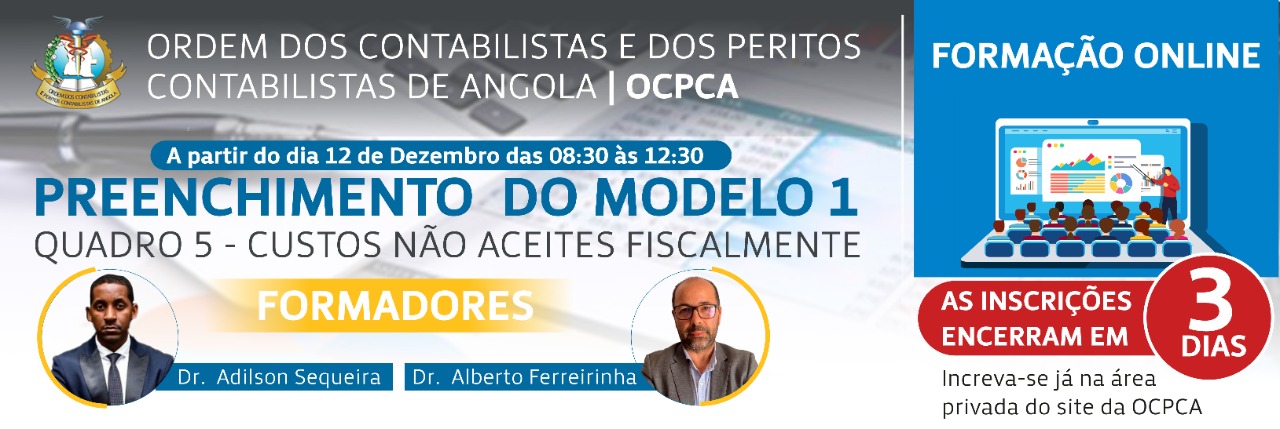 OCPCA - Ordem dos Contabilistas e Peritos Contabilistas de Angola