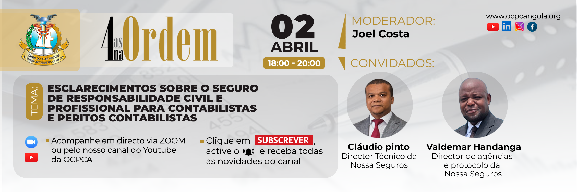 OCPCA - Ordem dos Contabilistas e Peritos Contabilistas de Angola