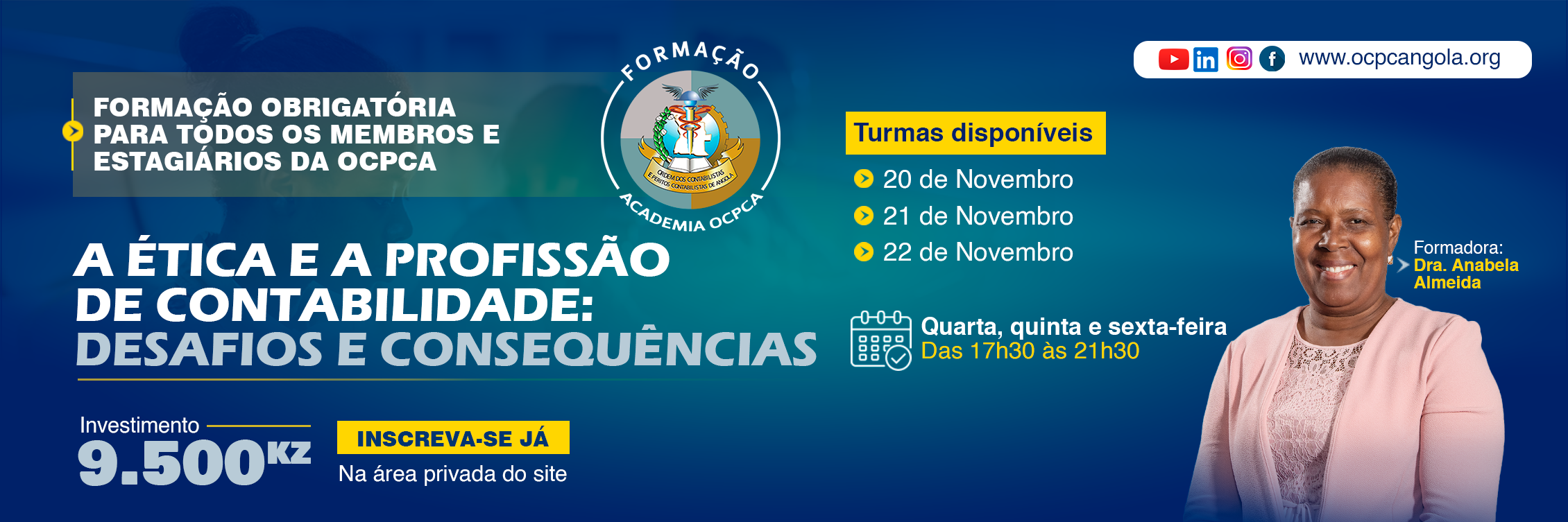 OCPCA - Ordem dos Contabilistas e Peritos Contabilistas de Angola